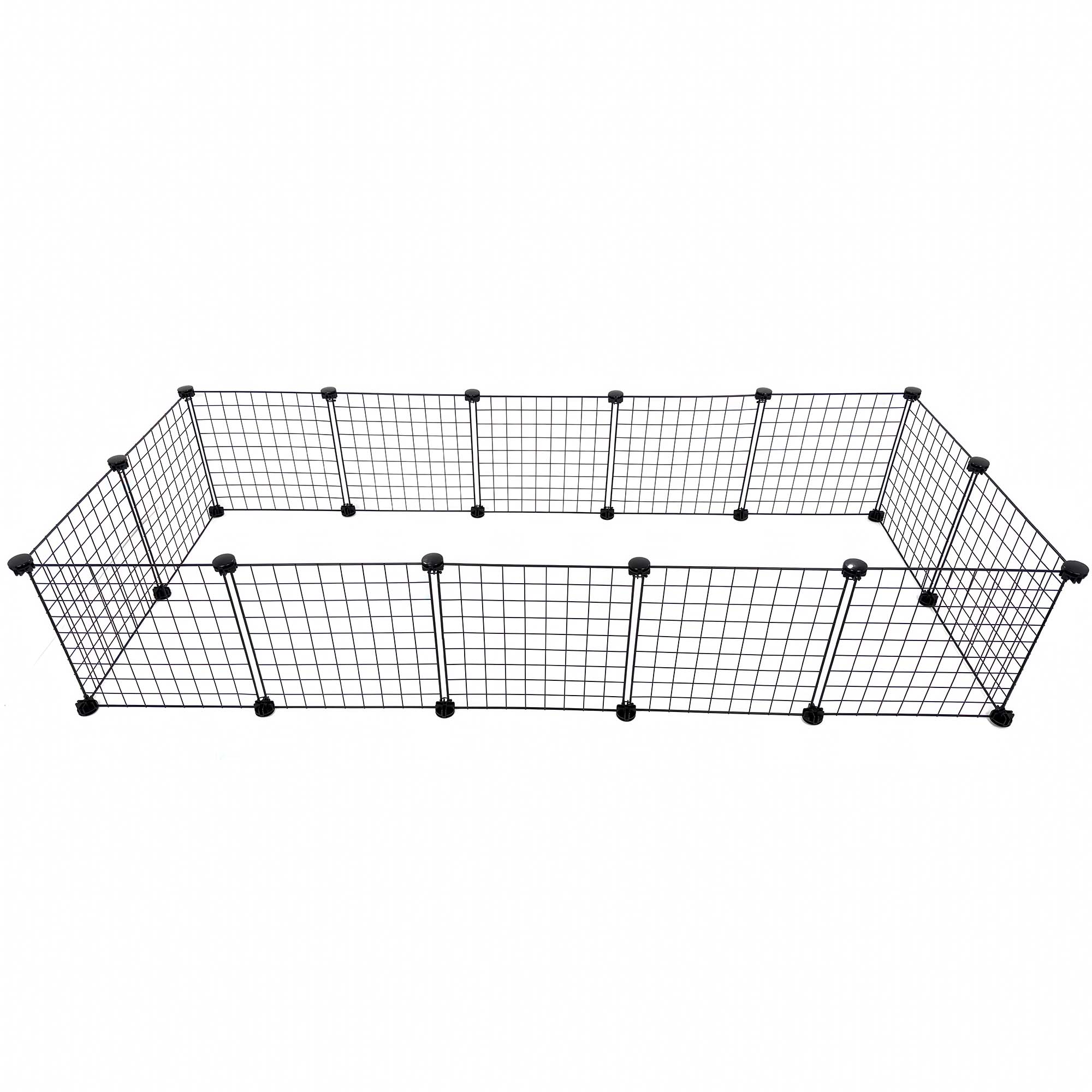 Cagetopia Grids, Connectors, Zip Ties and Instructions for a XL C&C Cage