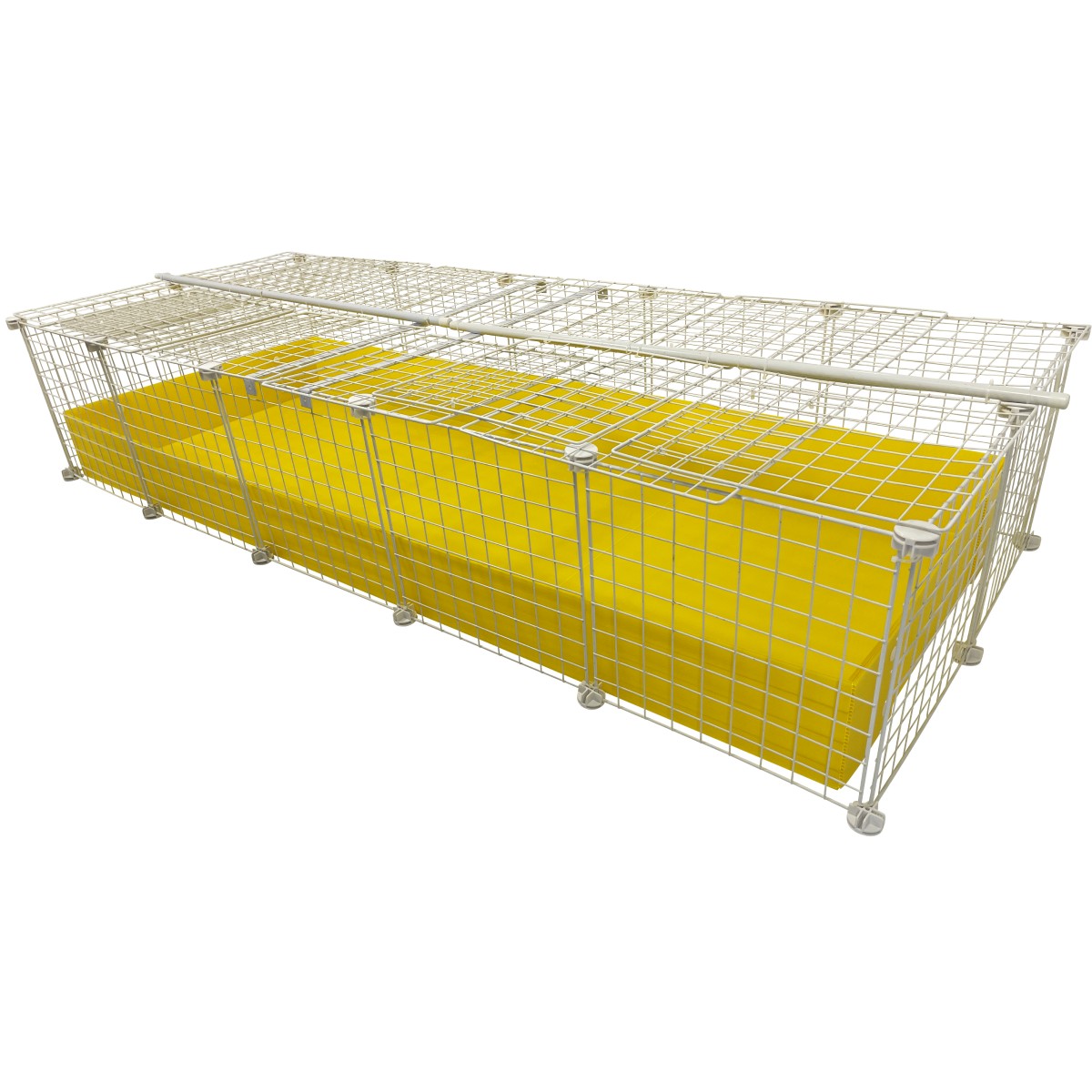 XL Covered 2x5 Grid C&C Guinea Pig Cage - Cagetopia