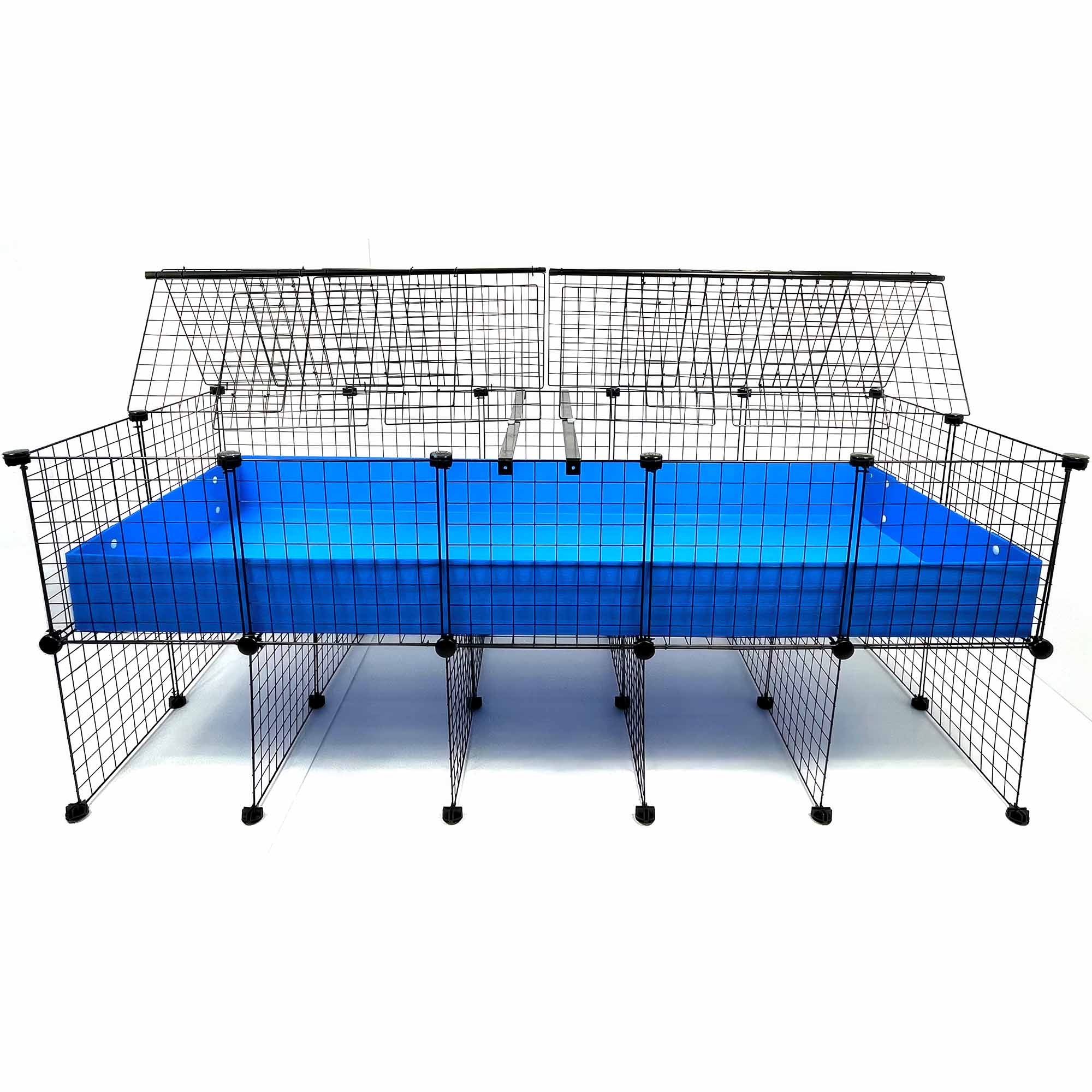 XL Covered 2x5 Grid C&C Guinea Pig Cage - Cagetopia