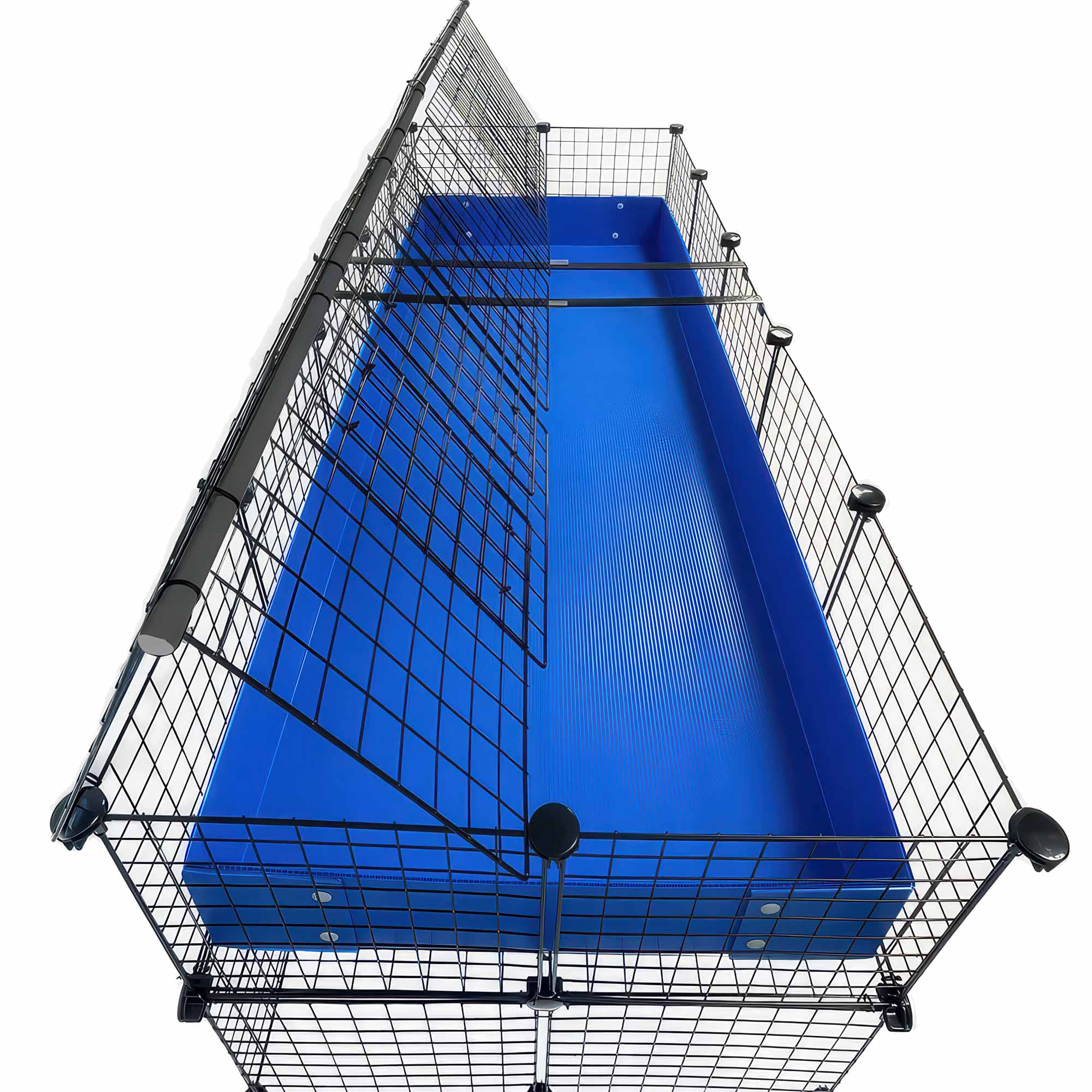 XL Covered 2x5 Grid C&C Guinea Pig Cage - Cagetopia